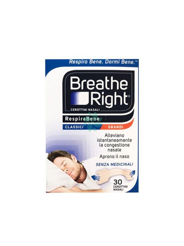 BREATH RIGHT Classici Grandi 30 pezzi